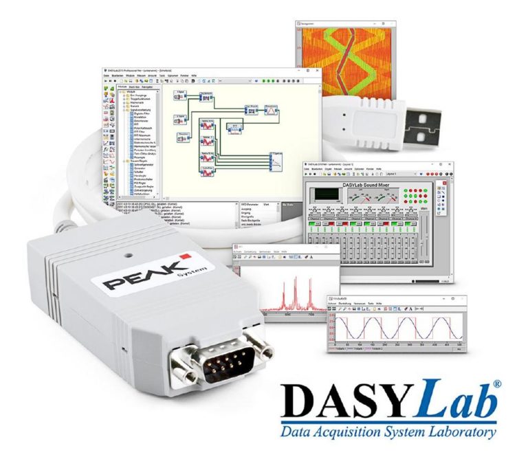 DASYLab® 2020.1 unterstützt CAN-Interfaces von PEAK-System - HightechBox